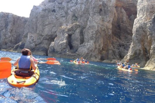 Sea kayaking in Spain, tours, expeditions, excursions