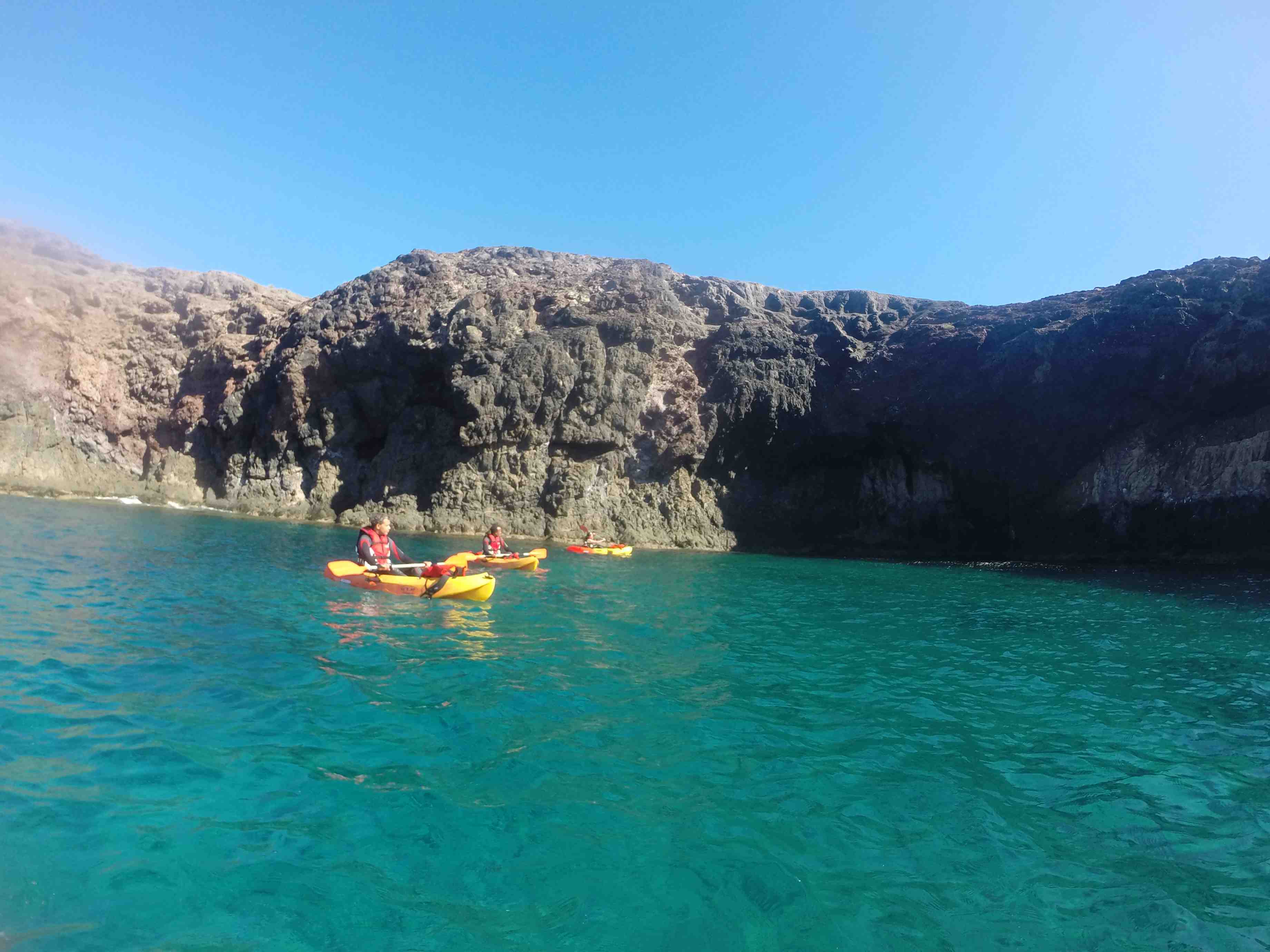 Family Sea open kayak in Playa Blanca - Paddle in Spain | Water ...